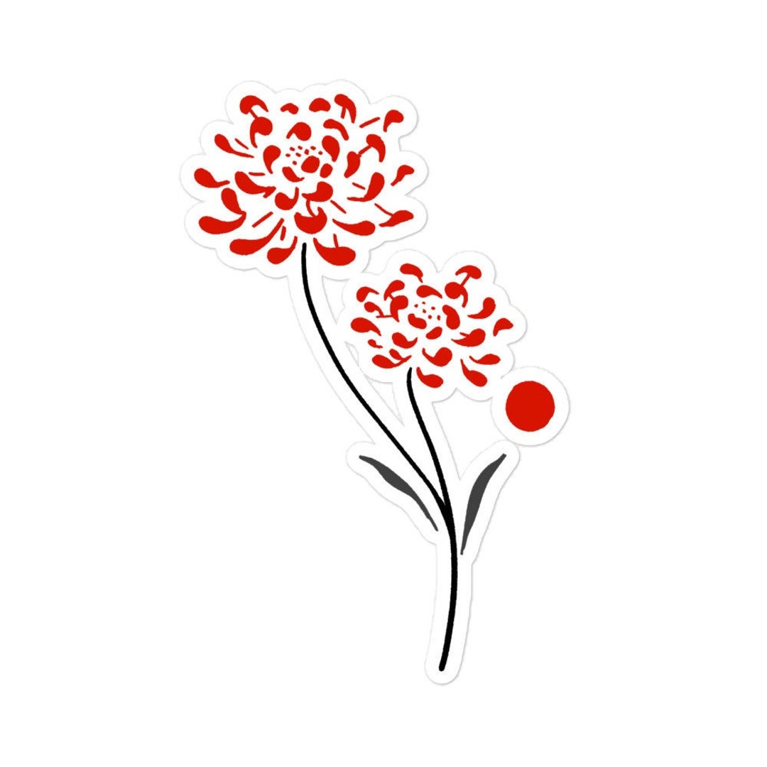Spider Lily Sticker - Add a Touch of Love and Transformation to Your ...