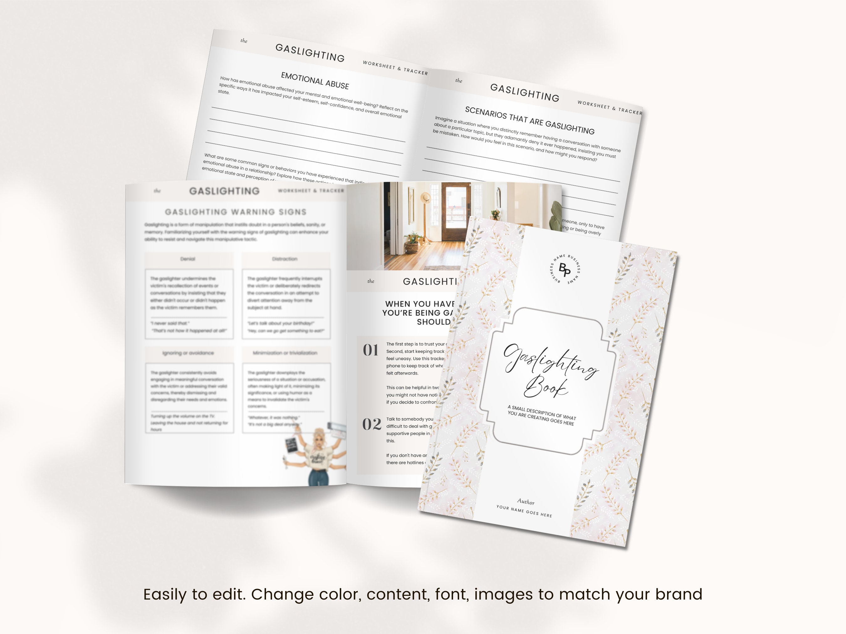 Gaslighting Worksheet, Gaslighting Tracker, Done for You Journal ...