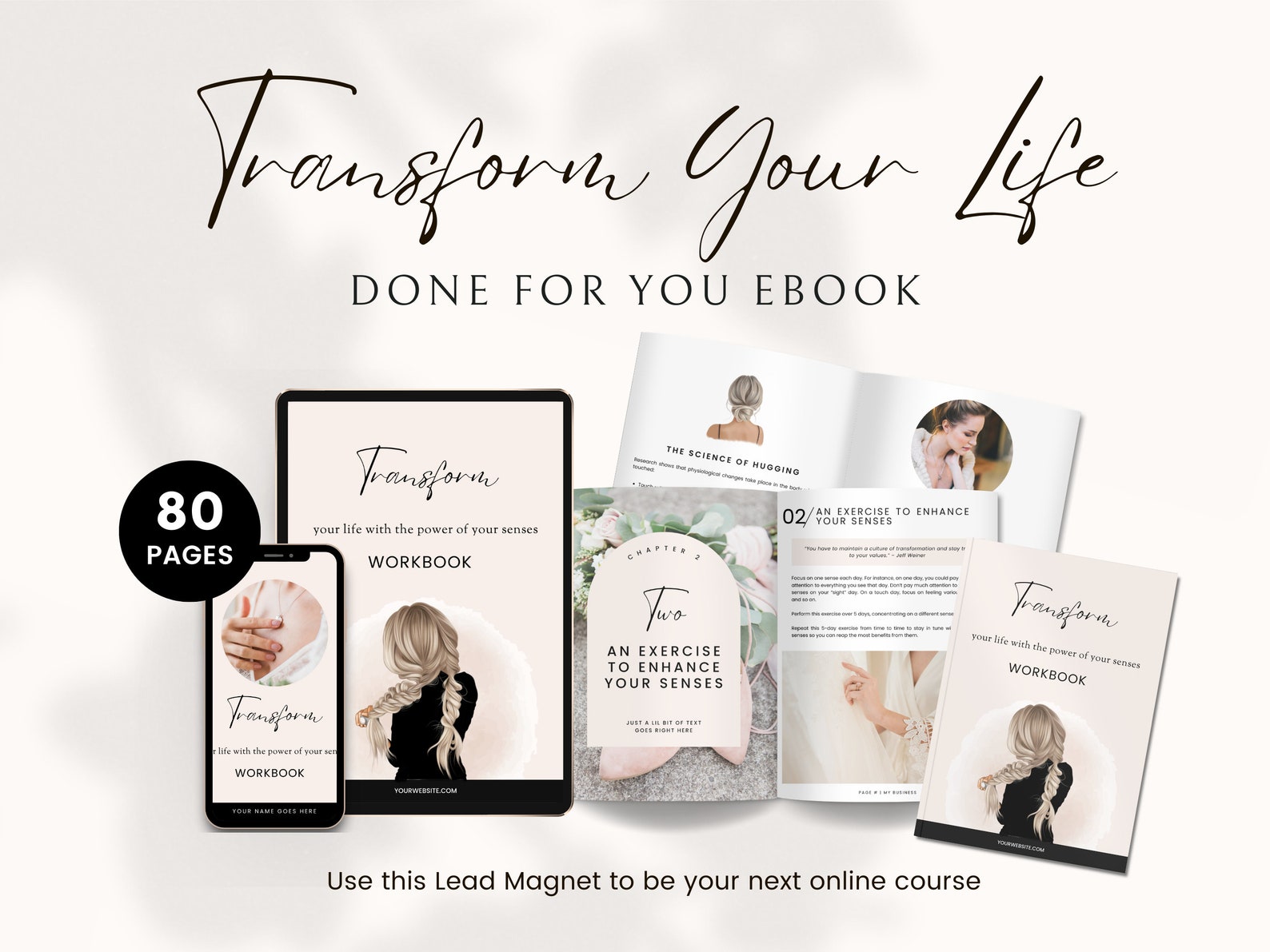Transform Your Life Workbook Done for You Course Life - Etsy