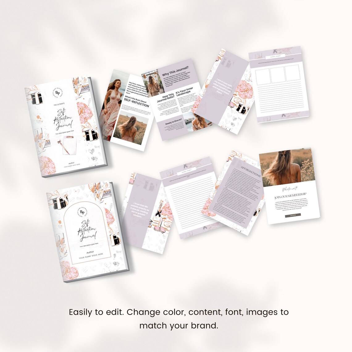 Self Reflection Journal, Growth Mindset, Therapy Workbook, Coaching ...