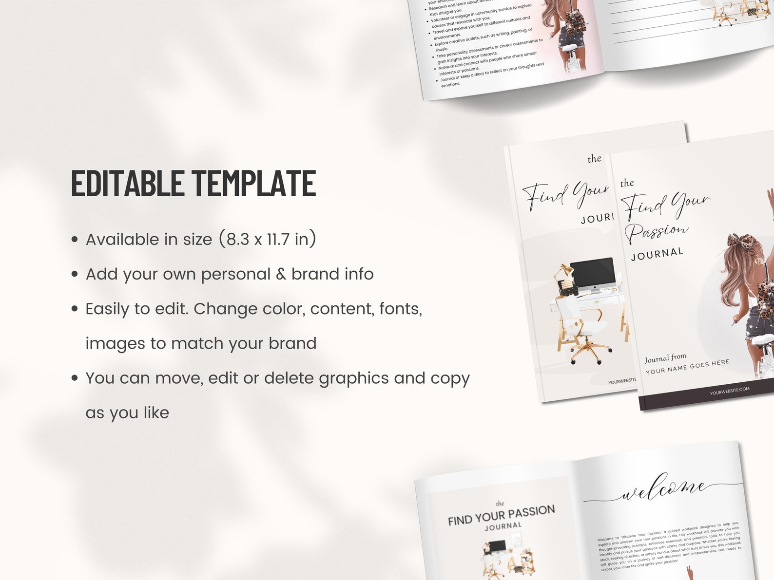 Find Your Passion Journal, Self-discovery, Self-exploration, Passion ...