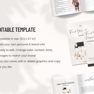 Find Your Passion Journal, Self-discovery, Self-exploration, Passion ...