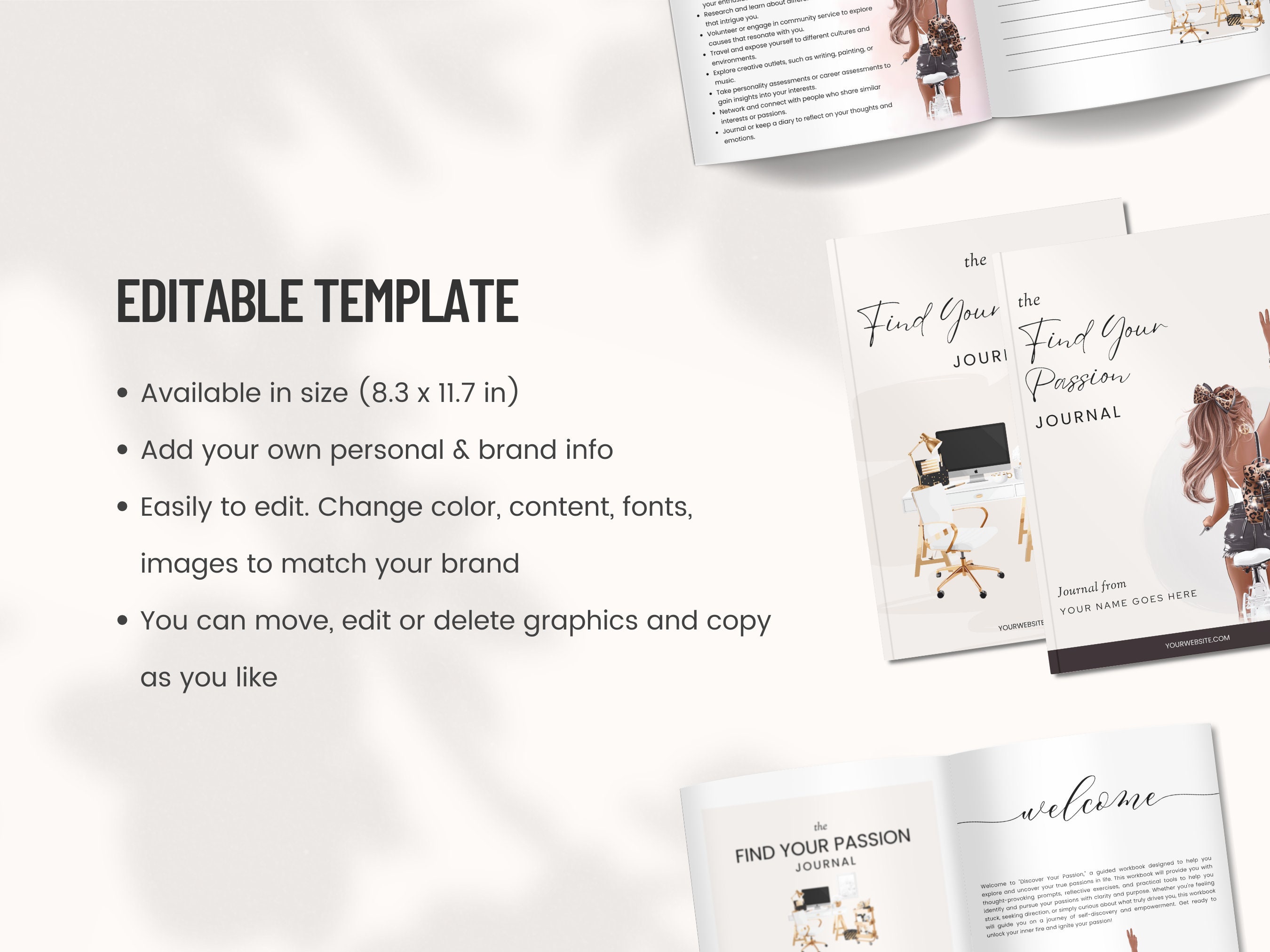 Find Your Passion Journal, Self-discovery, Self-exploration, Passion ...