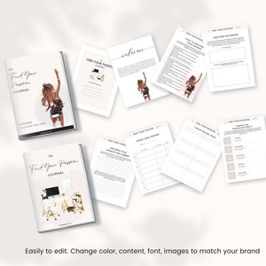 Find Your Passion Journal, Self-discovery, Self-exploration, Passion ...