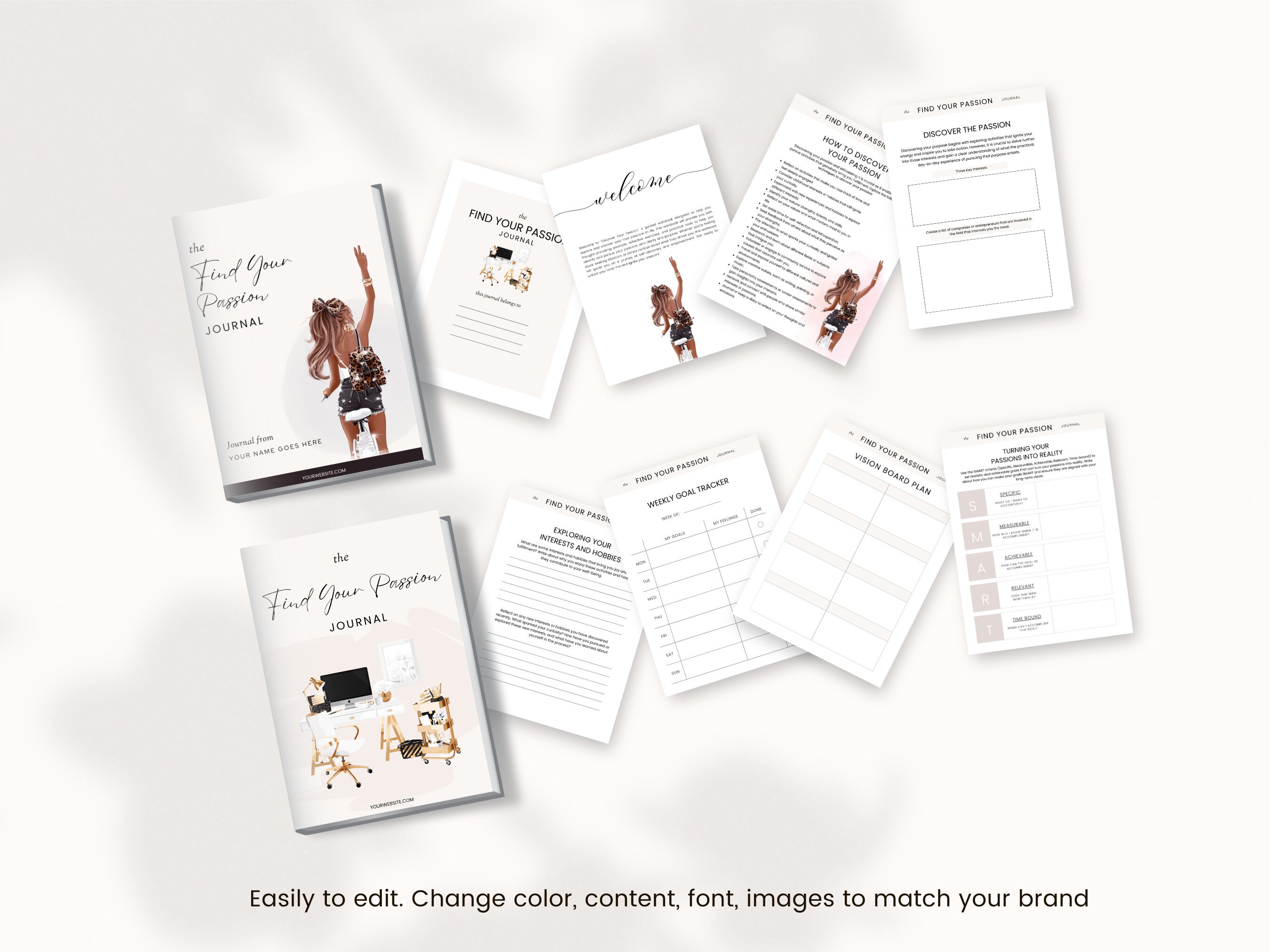 Find Your Passion Journal, Self-discovery, Self-exploration, Passion ...