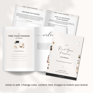 Find Your Passion Journal, Self-discovery, Self-exploration, Passion ...