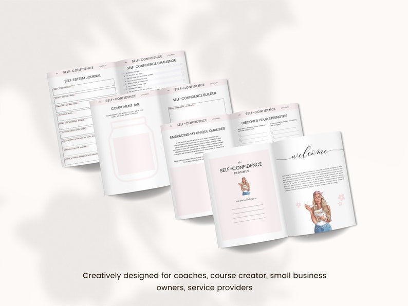 Self-confidence Planner, Self-esteem, Therapy Worksheet, Self Care ... Self-confidence Planner, Self-esteem, Therapy Worksheet, Self Care ...