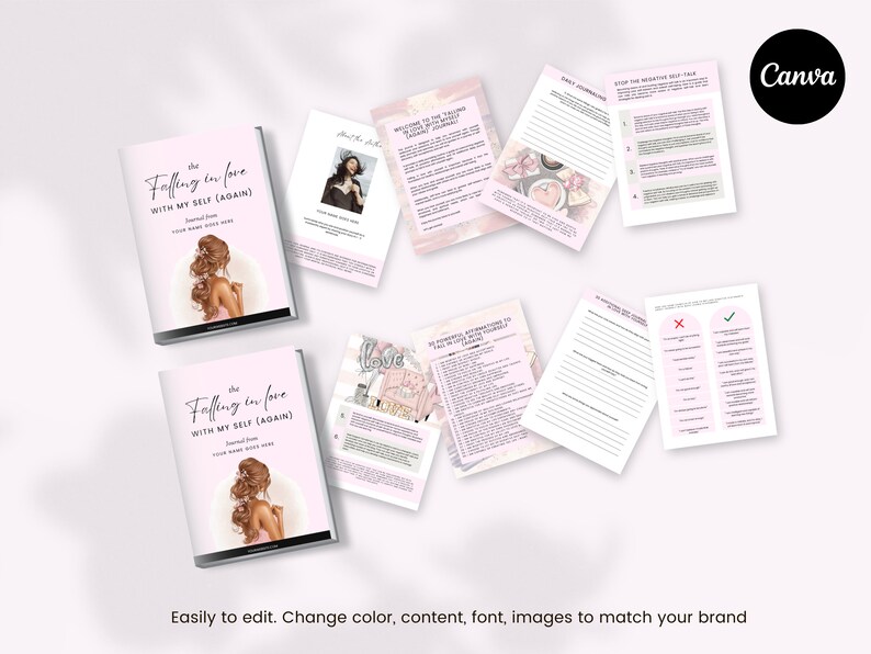 Self Love Journal, Self Care Journal, Self Love Planner, Journal ...