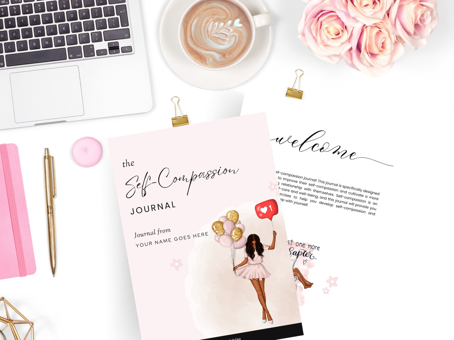 Self-compassion Journal, Self Care Toolkit, Therapy Workbook, Self ...