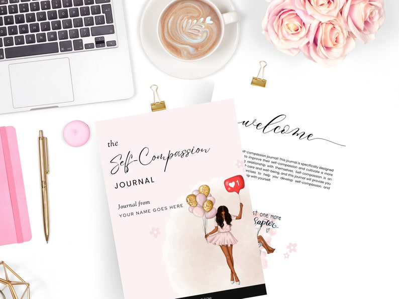 Self-compassion Journal, Self Care Toolkit, Therapy Workbook, Self ...