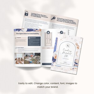 Coaching Template Bundle, Coaching Canva Template, Coach Starter Kit ...