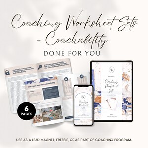 Coaching Template Bundle, Coaching Canva Template, Coach Starter Kit, Coach Toolkit, Life ...