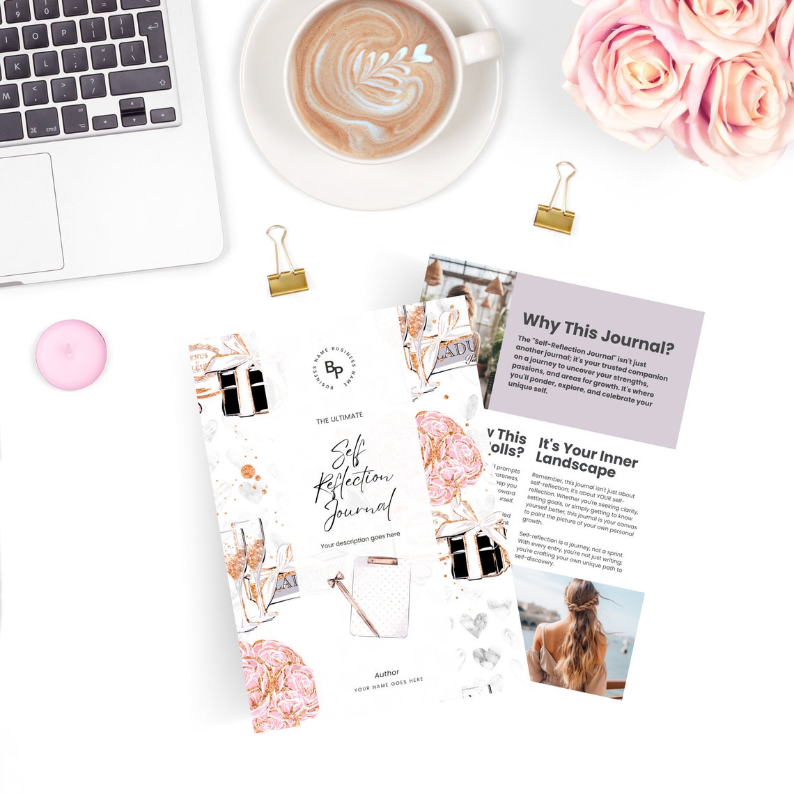 Self Reflection Journal, Growth Mindset, Therapy Workbook, Coaching ...