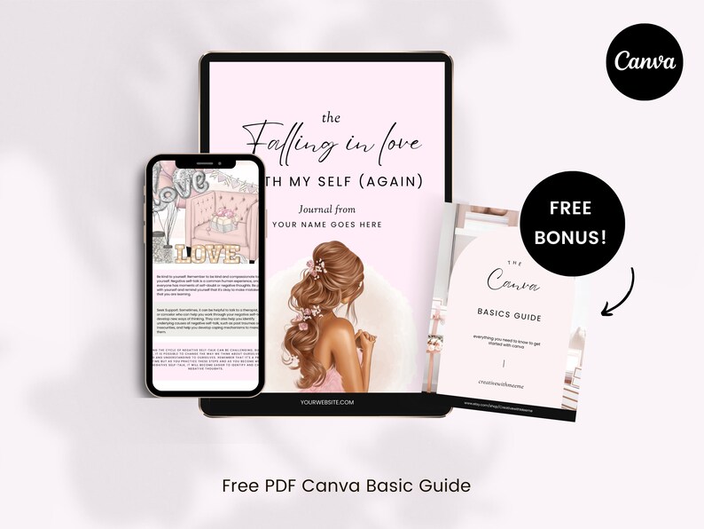 Self Love Journal, Self Care Journal, Self Love Planner, Journal ...