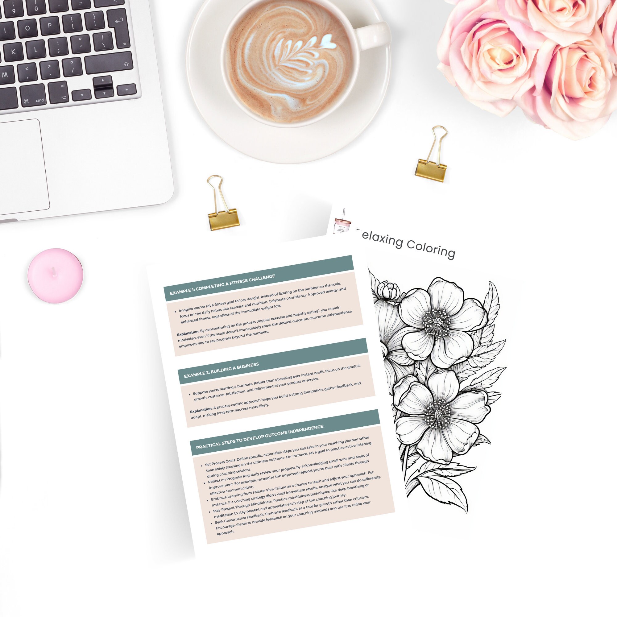 Coaching Worksheet, Ego Management, Self Sabotage, Emotional Resilience ...