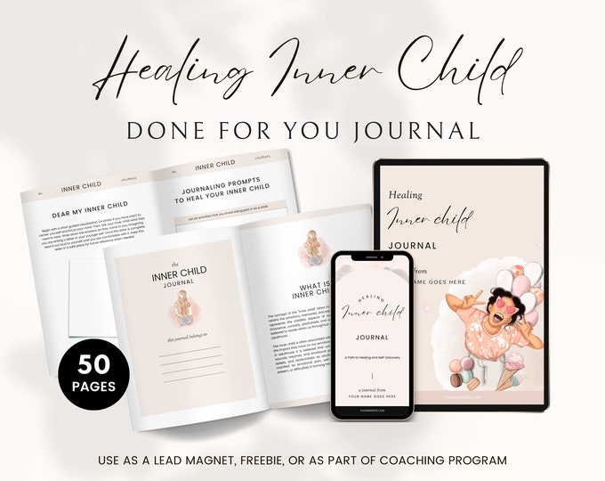 Healing Inner Child Journal, Inner Child Workbook, Shadow Work ...