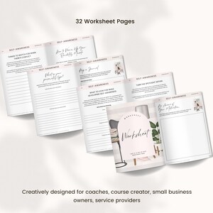 Self Awareness Workbook, Done for You Course, Life Coaching Tools, Lead Magnet Ebook, Brandable ...