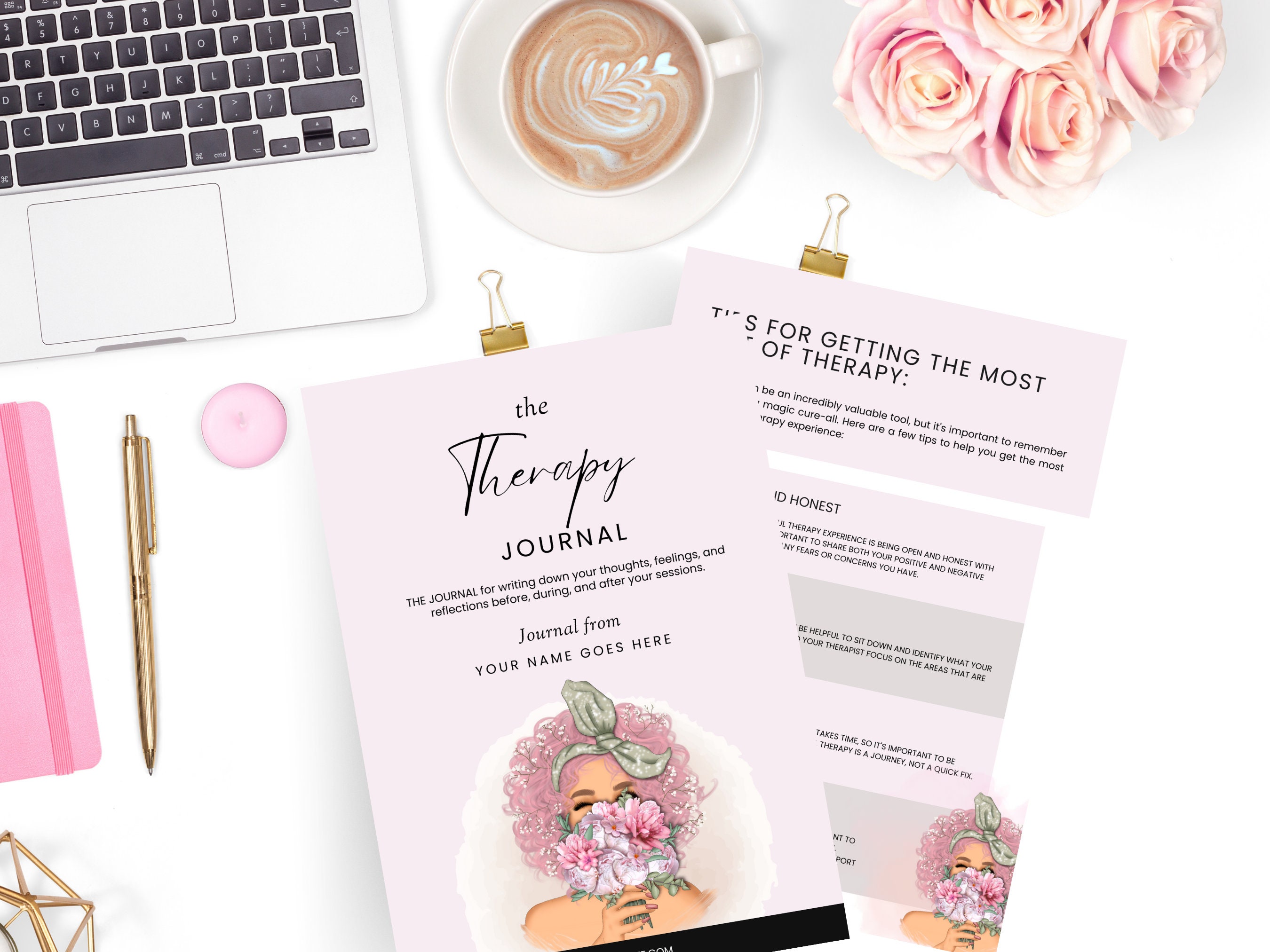 Therapy Journal, Mental Health Journal, Depression Therapy Journal ...