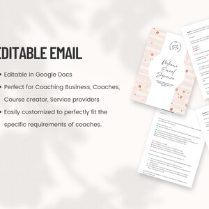 Welcome Email Template, Welcome Email Sequence, Coaching Welcome Email ...