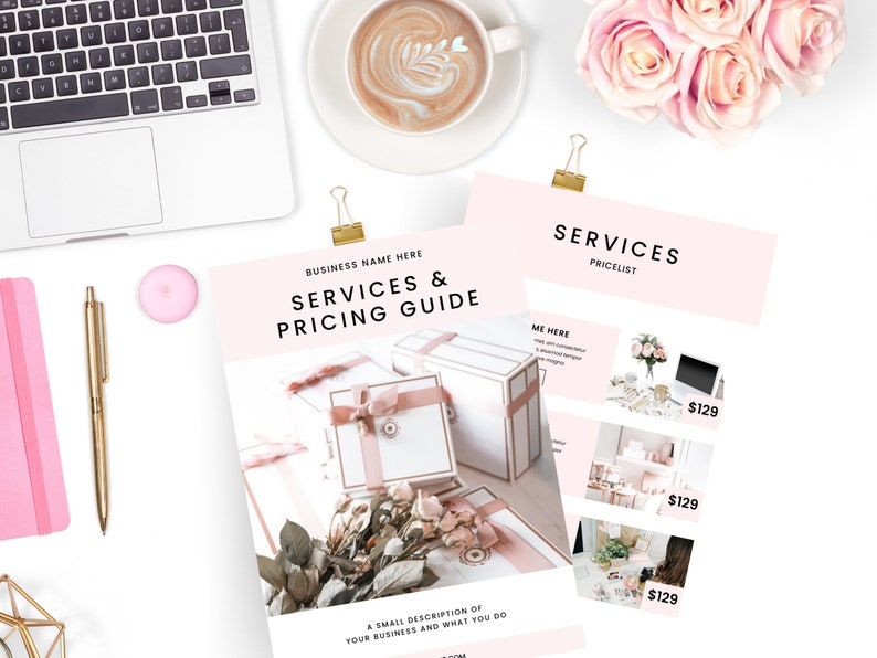 Service and Pricing Guide Template Pricelist Template Small - Etsy