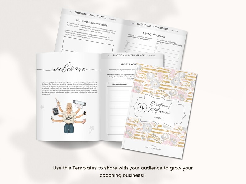 Emotional Intelligence Journal, Self Awareness Journal, Self-regulation ...