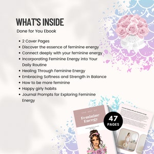 The Art of Feminine Energy, Mindset Coach, Done for You, Woman Course ...