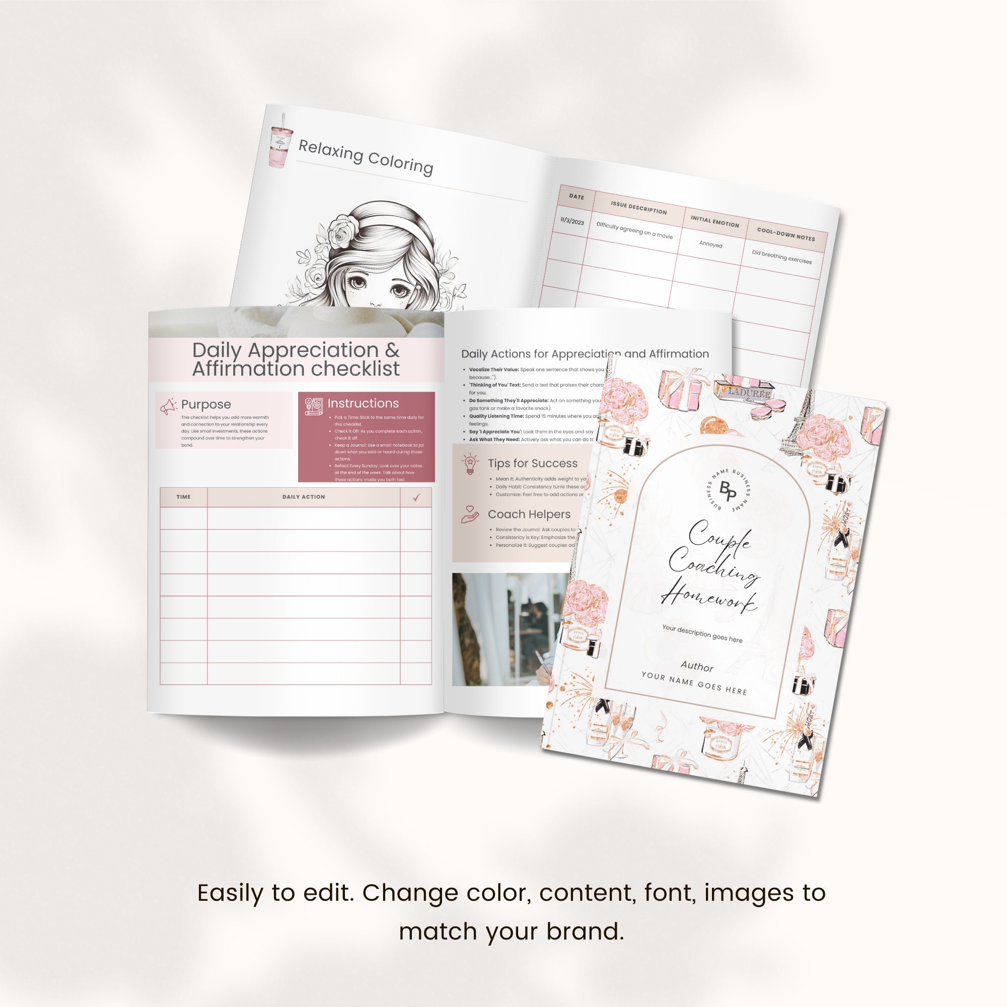 Couple Coaching Cheat Sheet, Relationship Worksheets, Relationship ...