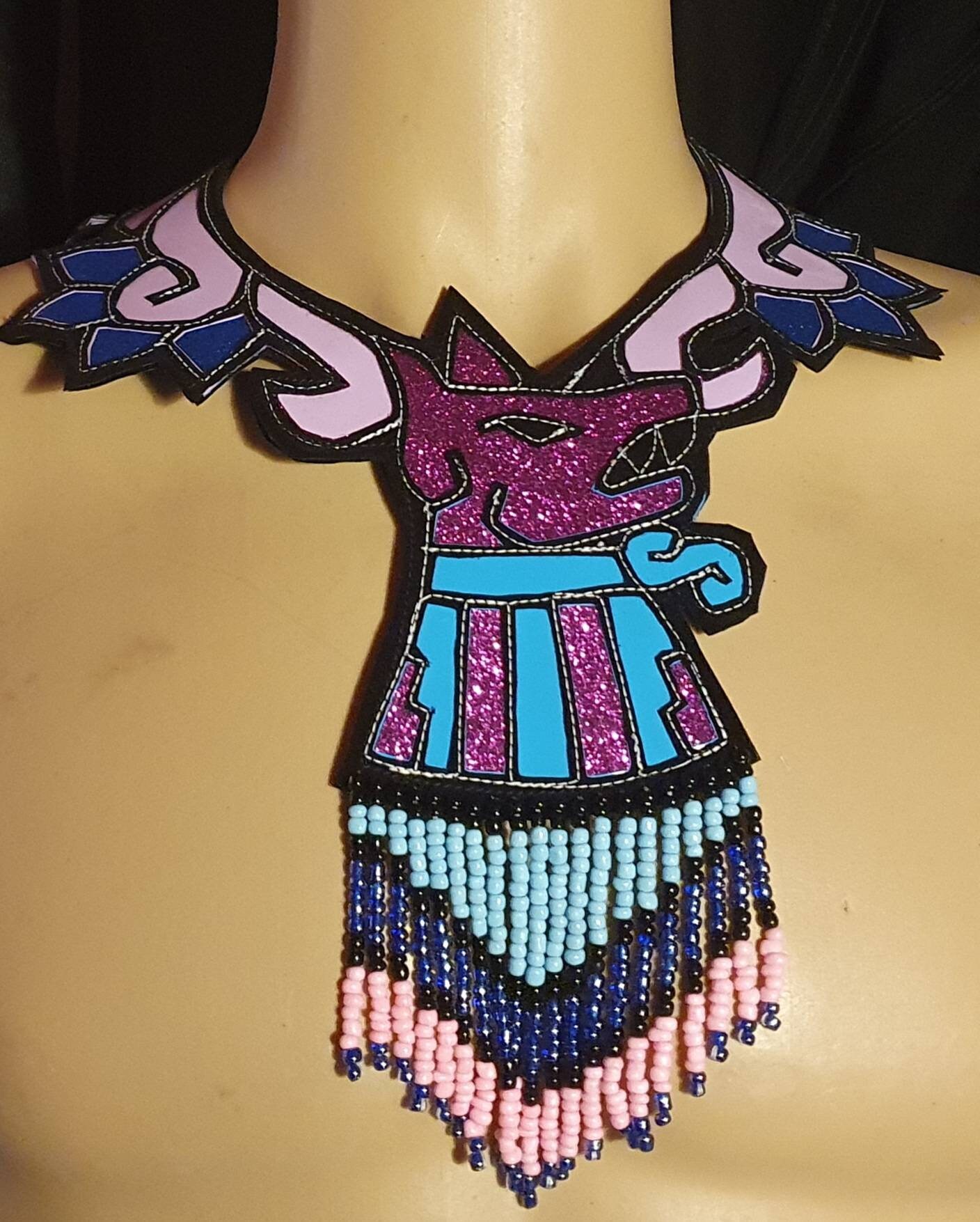 Aztec Collar/necklace - Etsy