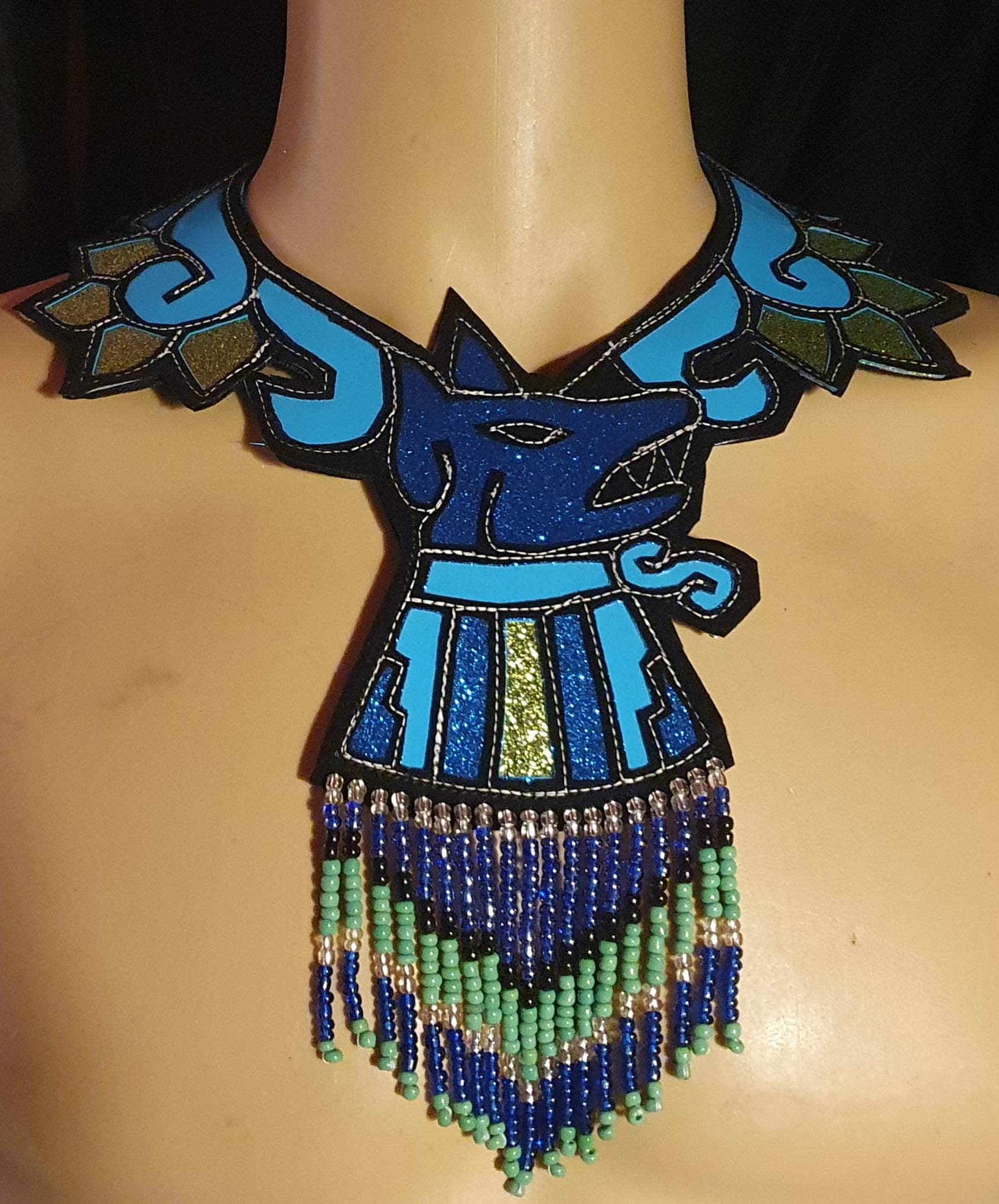 Aztec Collar/necklace - Etsy