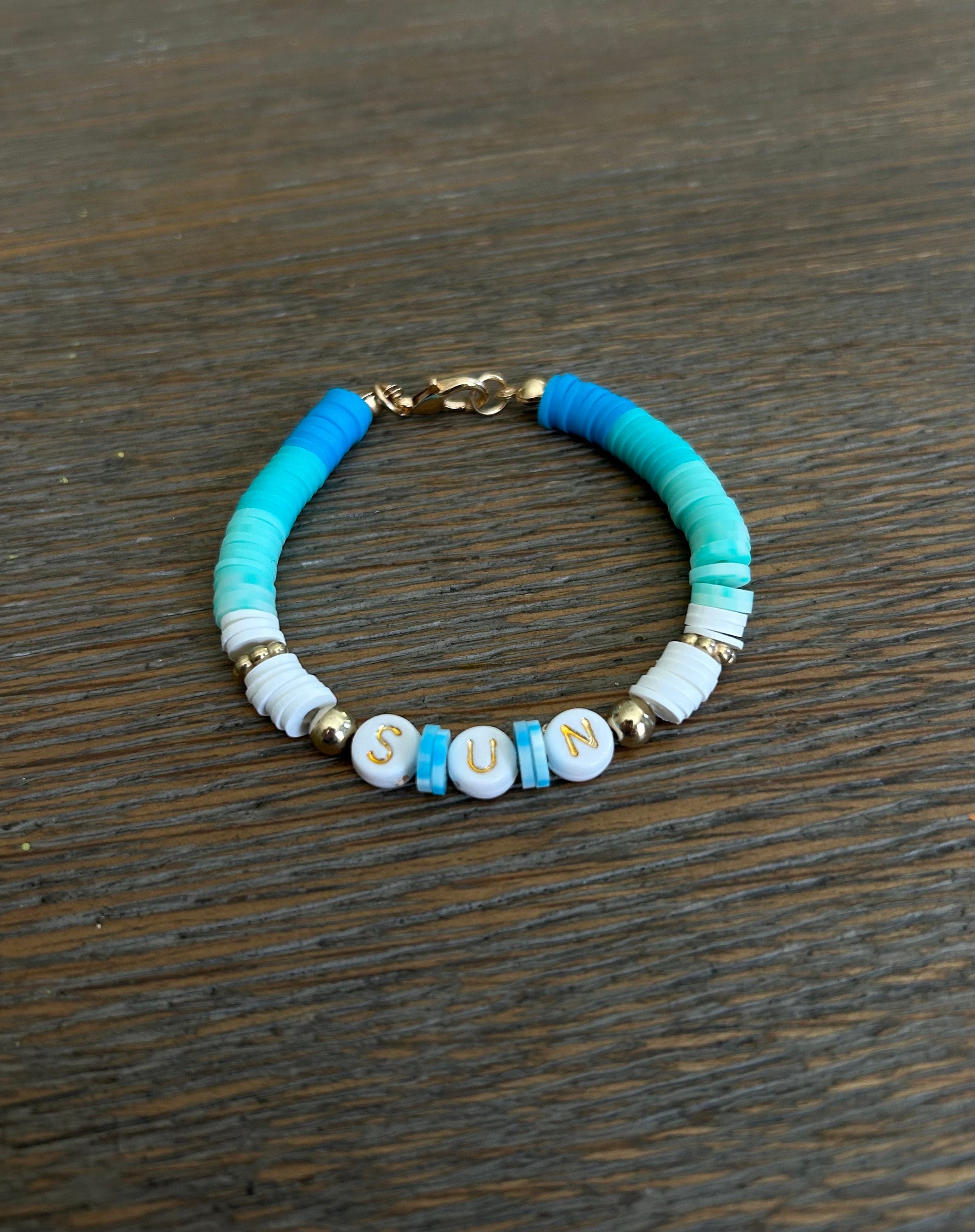 Custom Clay Bead Bracelets - Etsy