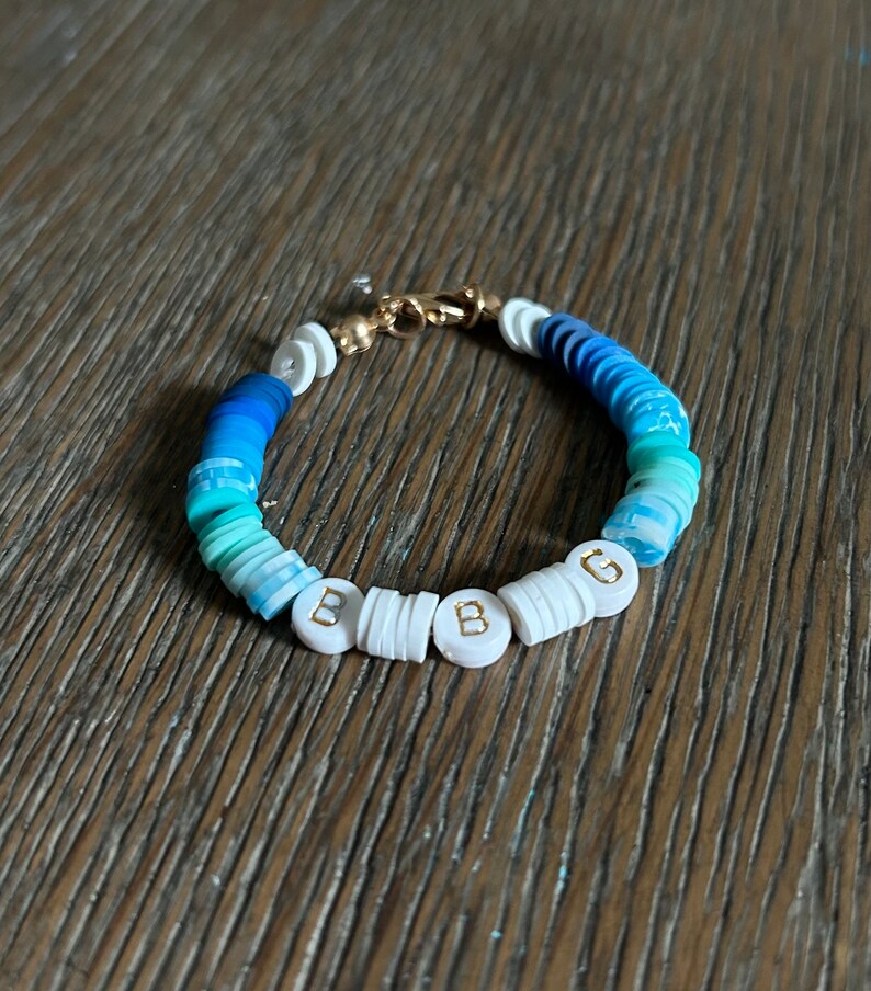 Custom Clay Bead Bracelets - Etsy