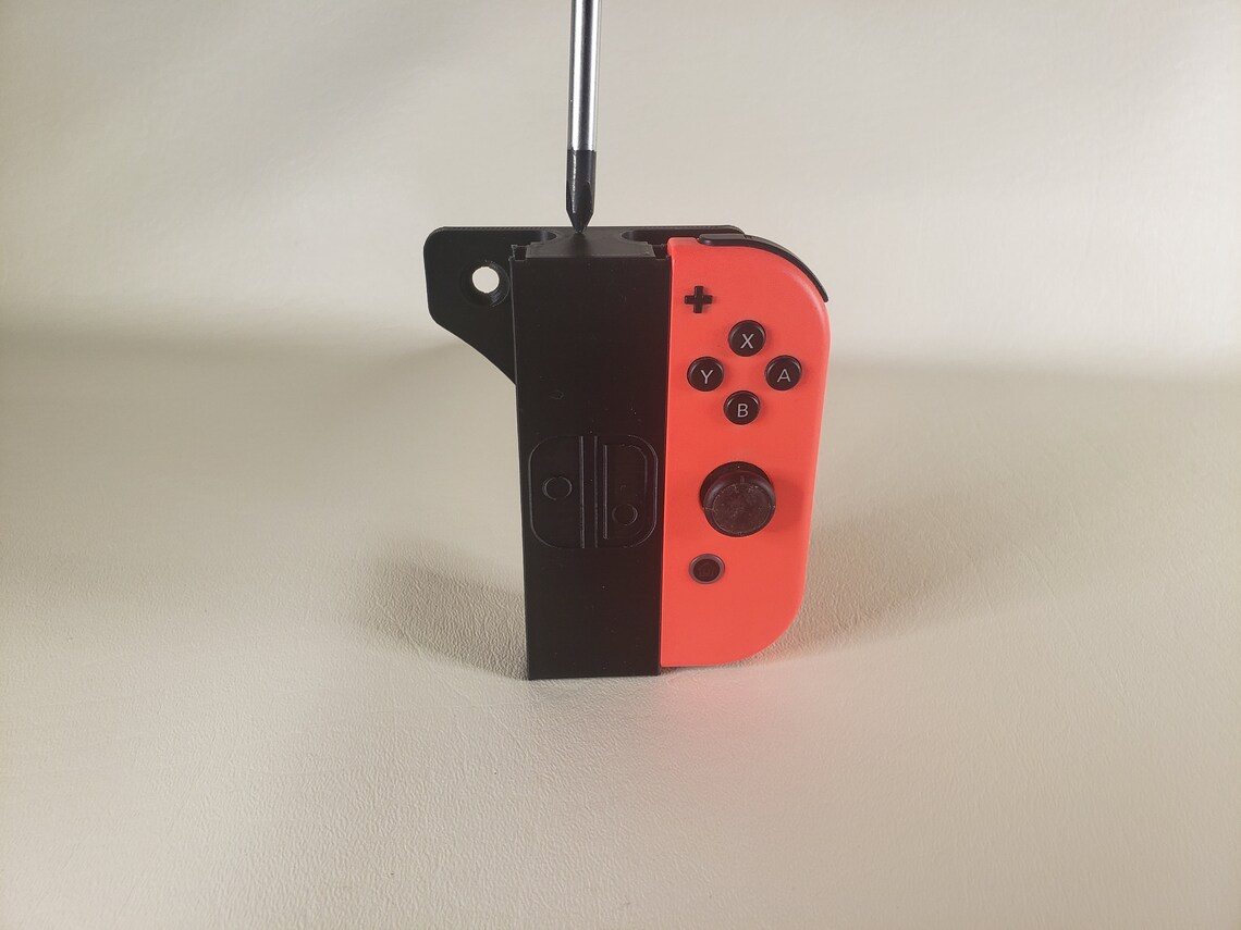 3D Printed Wall Mount Nintendo Switch Joycon Controller Holder - Etsy