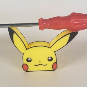 3D Printed Two-sided Pikachu PEN HOLDER PLA Peeker Marker Pencil ...