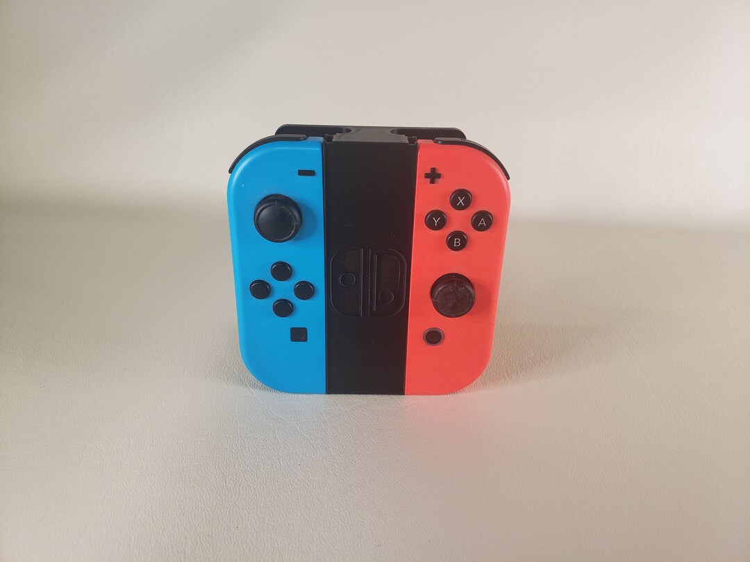 3D Printed Wall Mount Nintendo Switch Joycon Controller Holder Joy Con ...