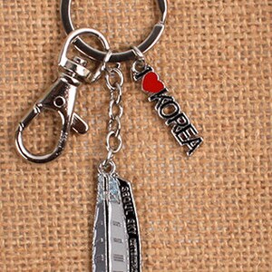 Korean Heritage Keychains – Seoul Tower, Gyeongbokgung Palace/ Landmark ...