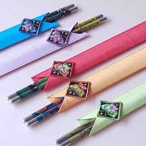 Korea Traditional Pattern Chopsticks Set of 5 - Stainless Steel /korea ...