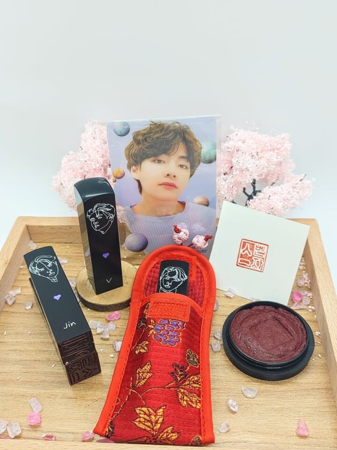 STAMP YOURSELF Traditional dojang Korean Stone Seal BTS - Etsy