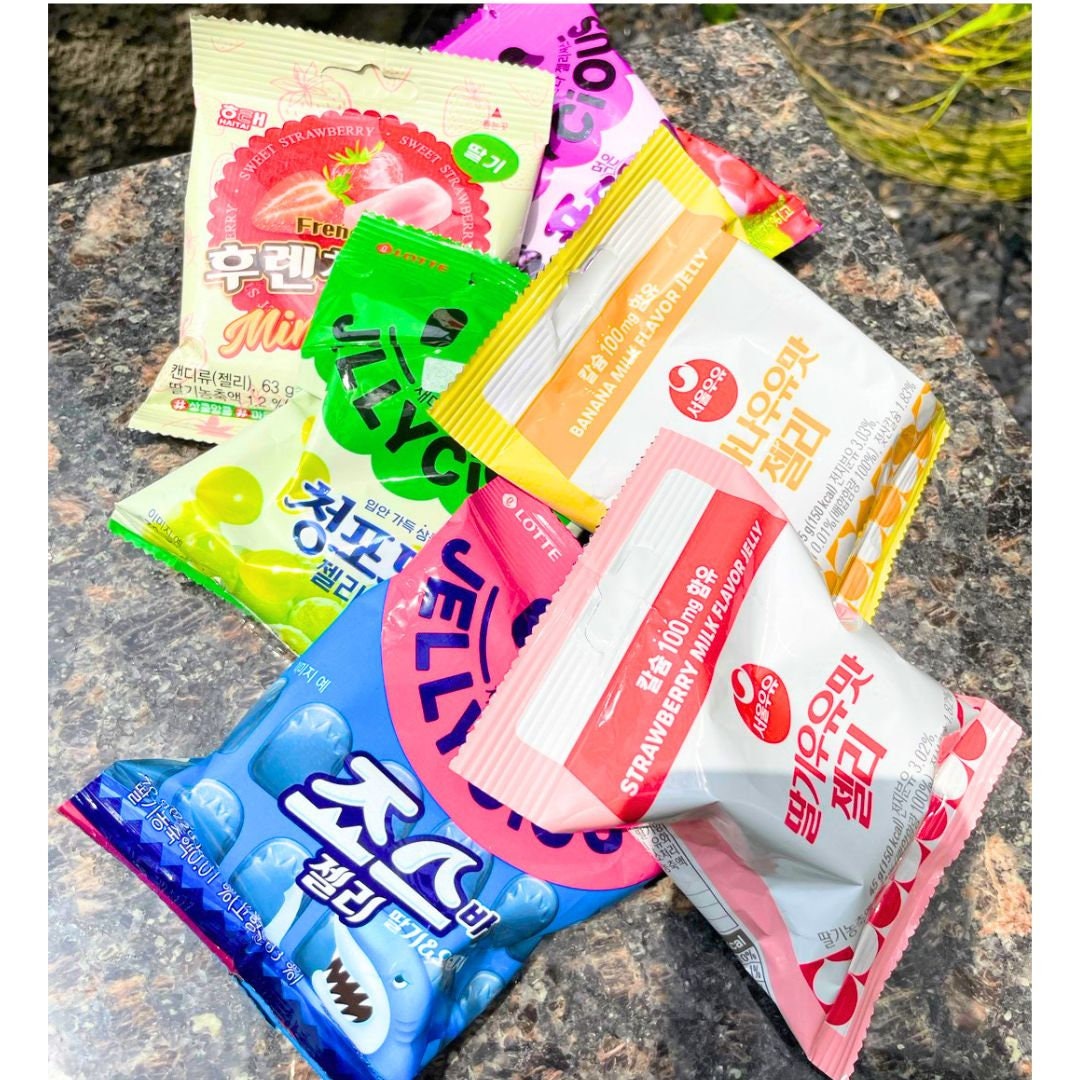 Korean Jelly Box Assorted Sweet & Chewy Delights Authentic Korean ...