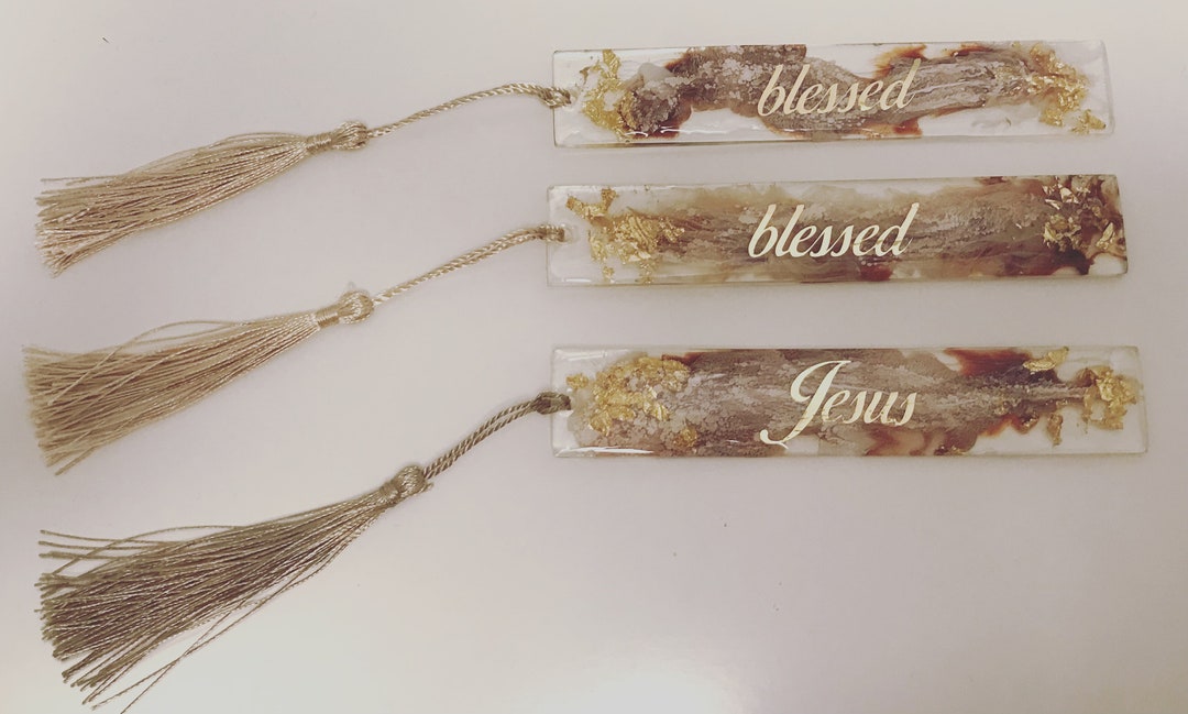 Bookmark Jesus Blessed - Etsy
