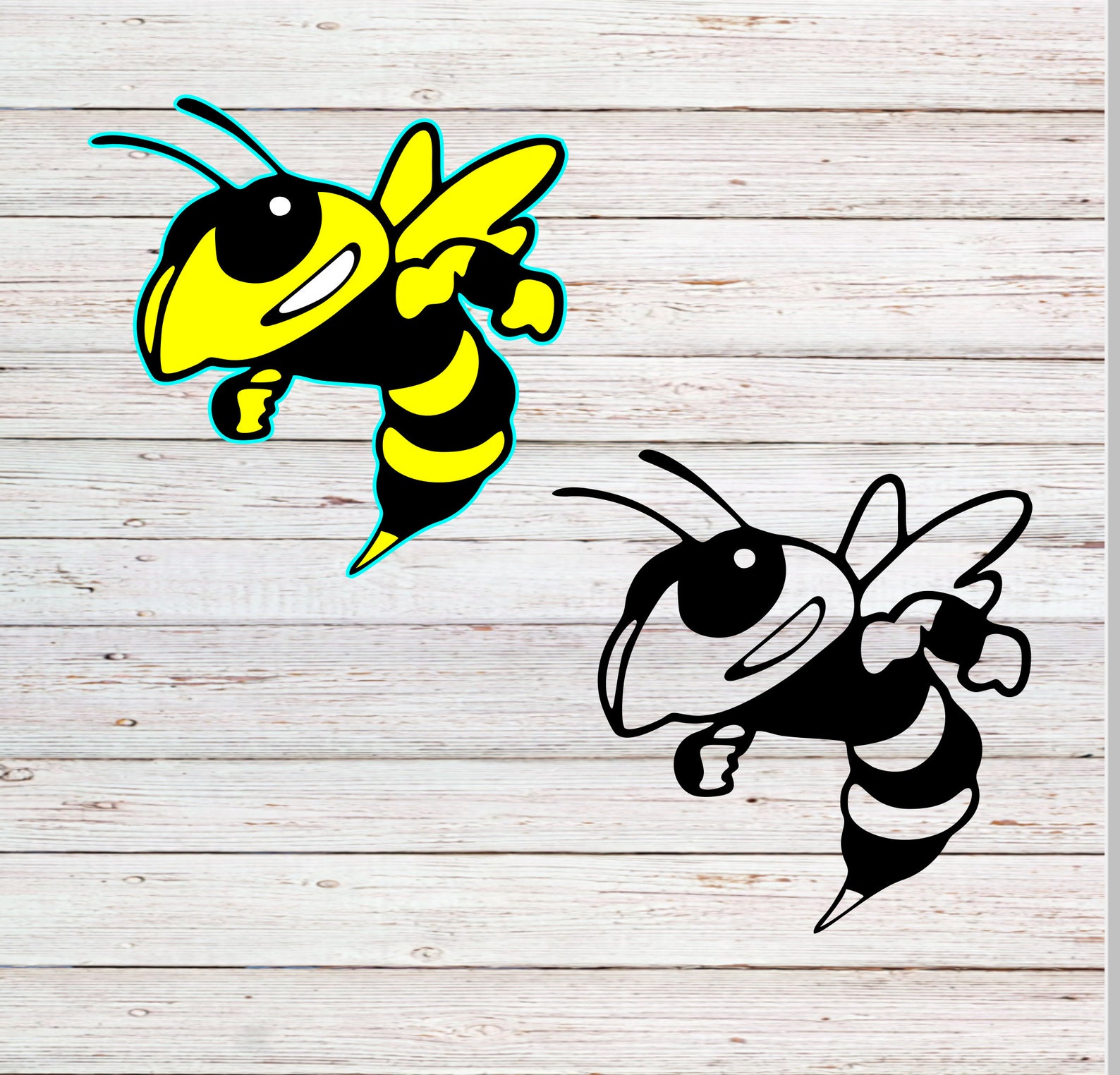 Yellow Jackets Mascot SVG | Football Cheer PNG (digital Download) - Etsy