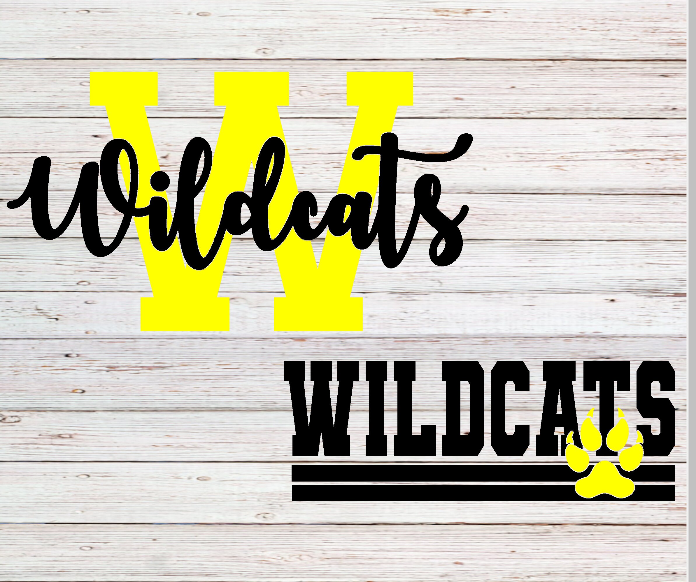 Wildcats Svg Set Svg, Png, Dxf, Eps Wildcats, Wildcats Svg, Wildcats ...