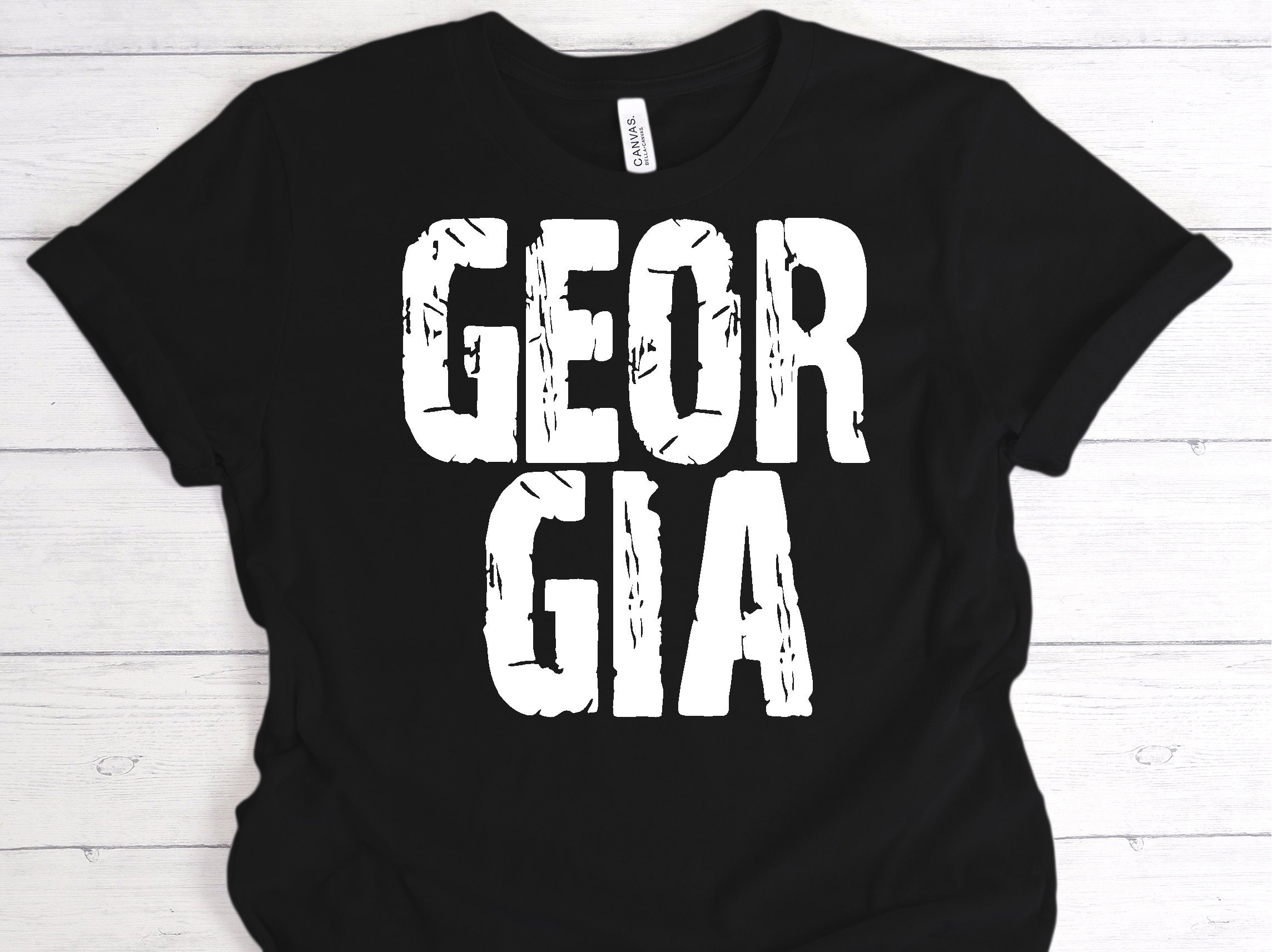 Distressed Georgia Svg Svg Png Dxf Eps - Etsy