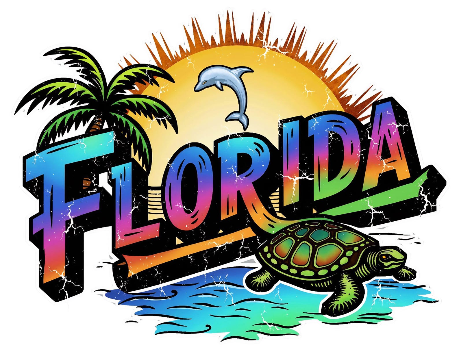 Florida Svg | Svg, Png, Dxf, Eps | FREE PNG Colorful Sublimation | 2 ...