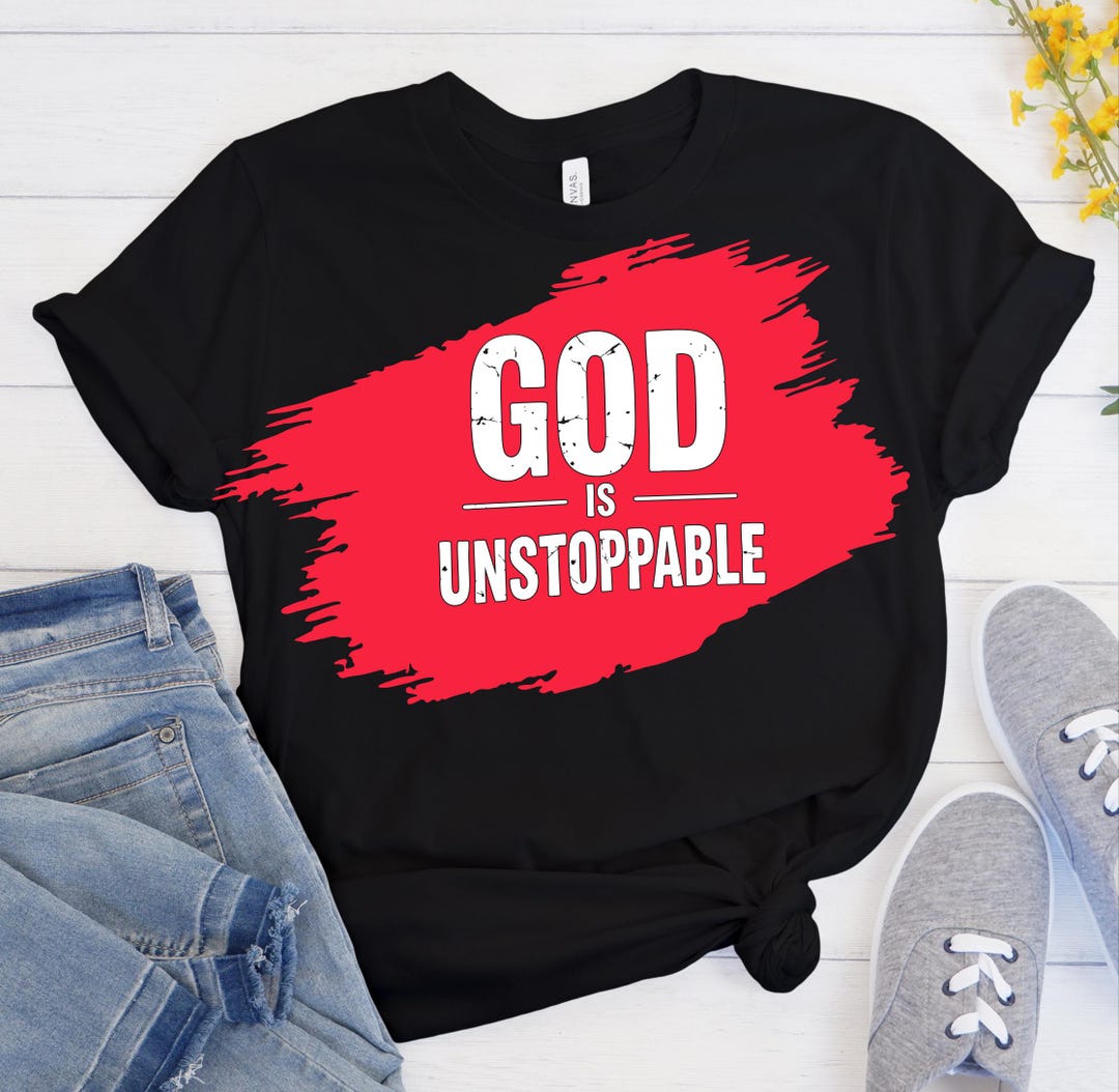 Distressed God is Unstoppable Svg | Svg, Png, Dxf, Eps | Jesus, Jesus ...