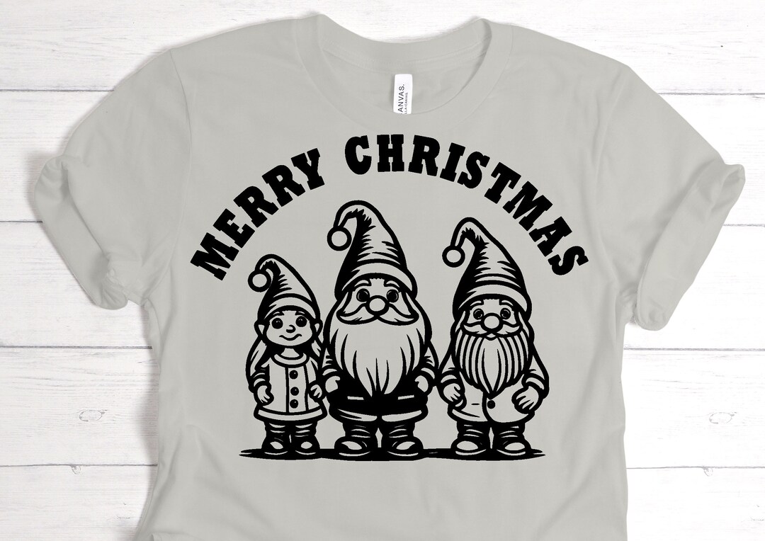 Merry Christmas Gnome Family Svg | Svg, Png, Dxf, Eps | Christmas Gift ...