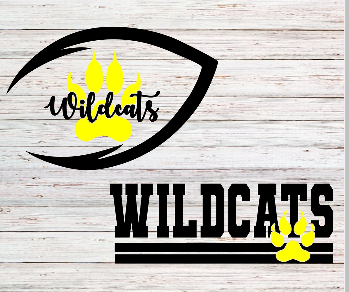 Wildcats Svg Set Svg Png Dxf Eps Wildcats Wildcats - Etsy