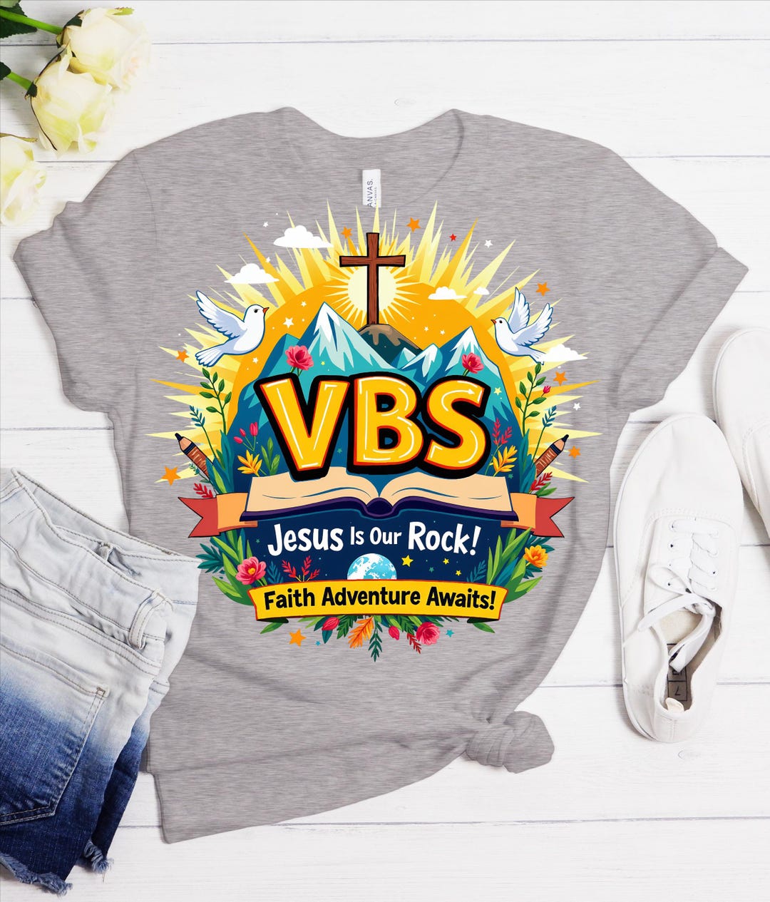 VBS Jesus is Our Rock PNG | Pnn Sublimation | Vacation Bible School ...