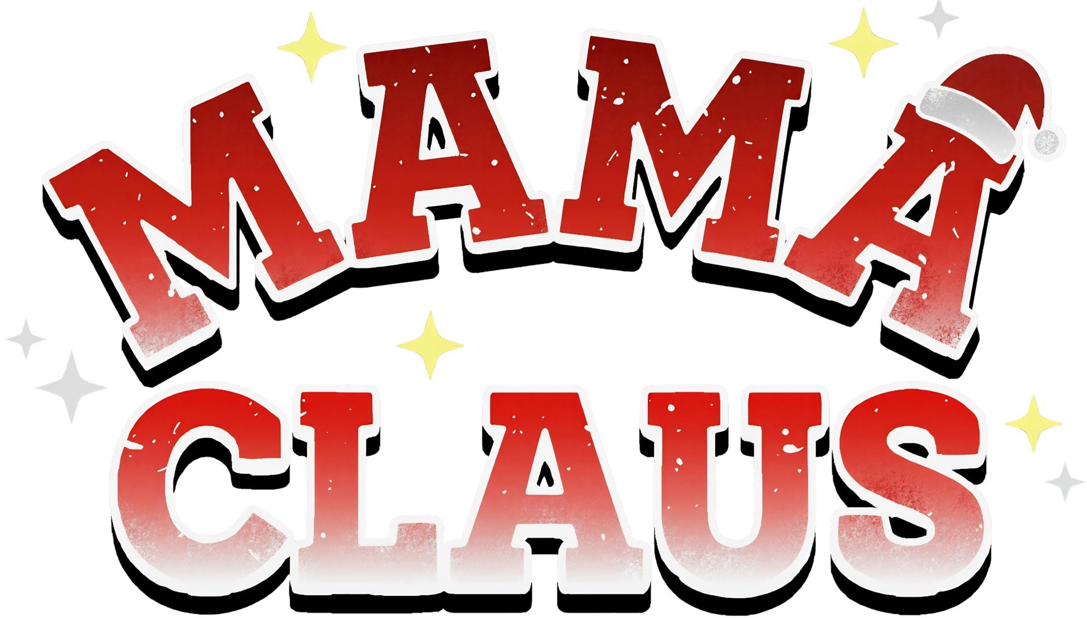 MAMA Claus | Svg, Png, Dxf, Eps | and MAMA Claus PNG Sublimation | 2 ...