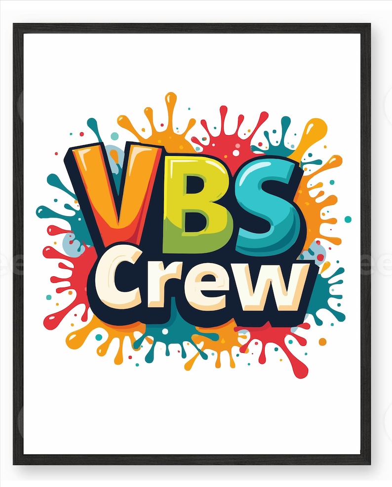 VBS Crew PNG: Vacation Bible School Shirt Design (digital Download) - Etsy