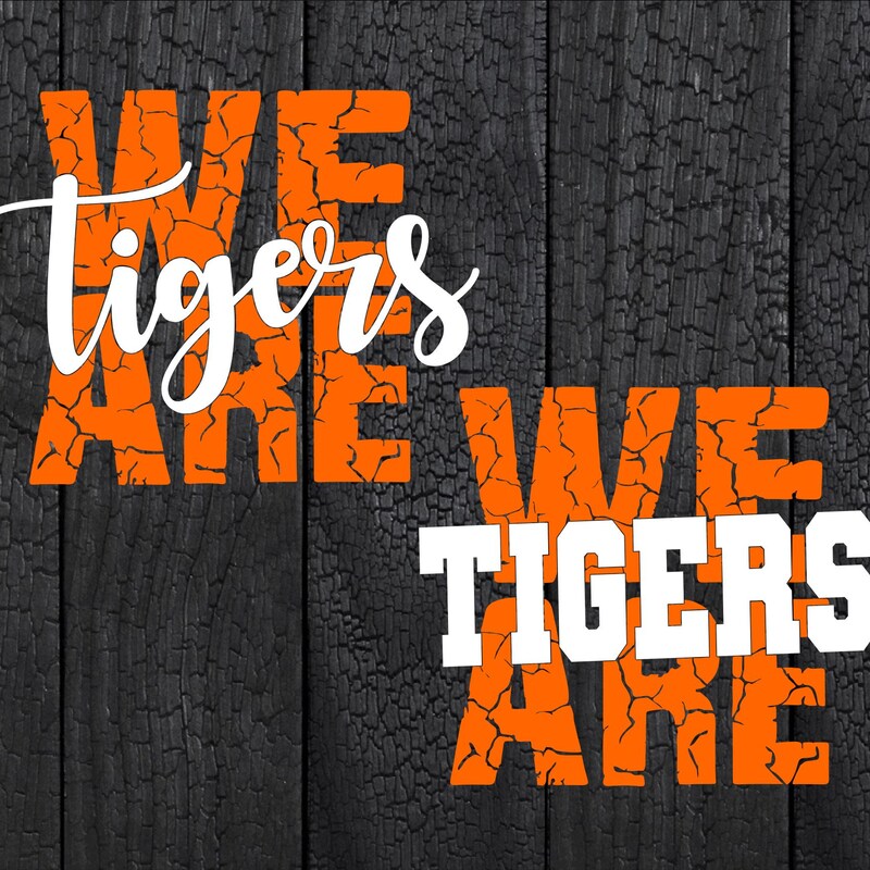 Tiger Font Svg - Etsy